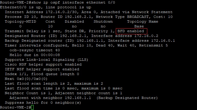 Tìm hiểu, cấu hình BFD (Bidirectional Forwarding Detection)