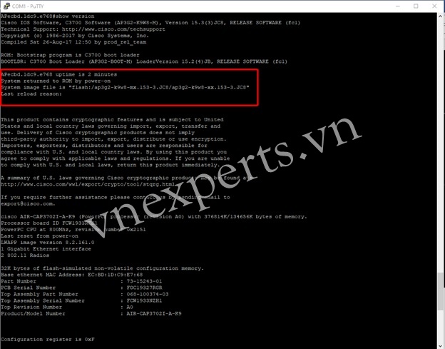 Hướng dẫn chuyển đổi IOS Access Point Cisco từ Autonomous sang ...
