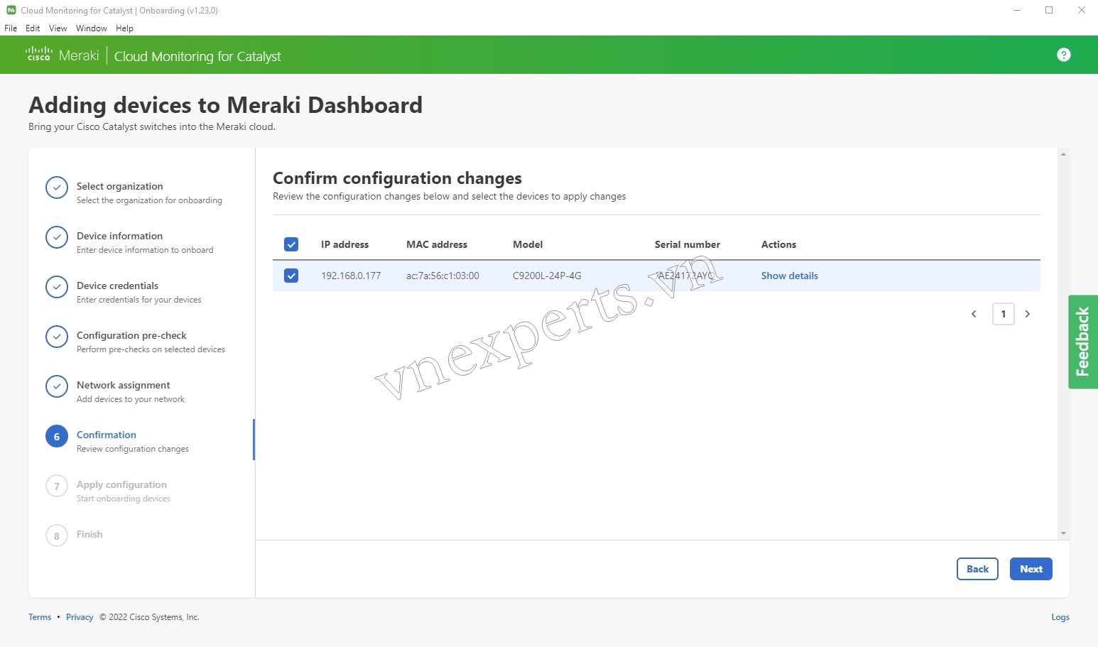 Hướng dẫn monitor Catalyst switch Cisco trên Meraki Dashboard