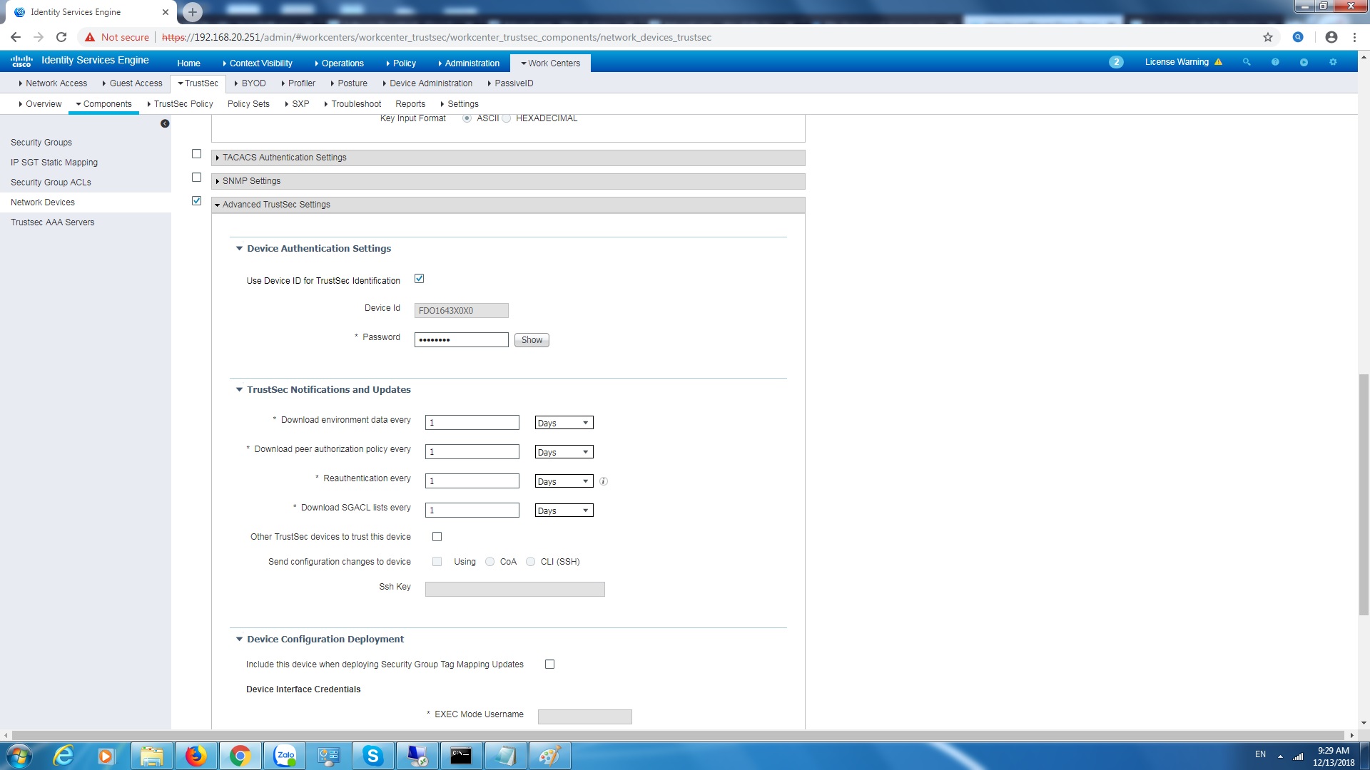 LAB Cisco TrustSec, Cisco ISE (Cisco NAC)